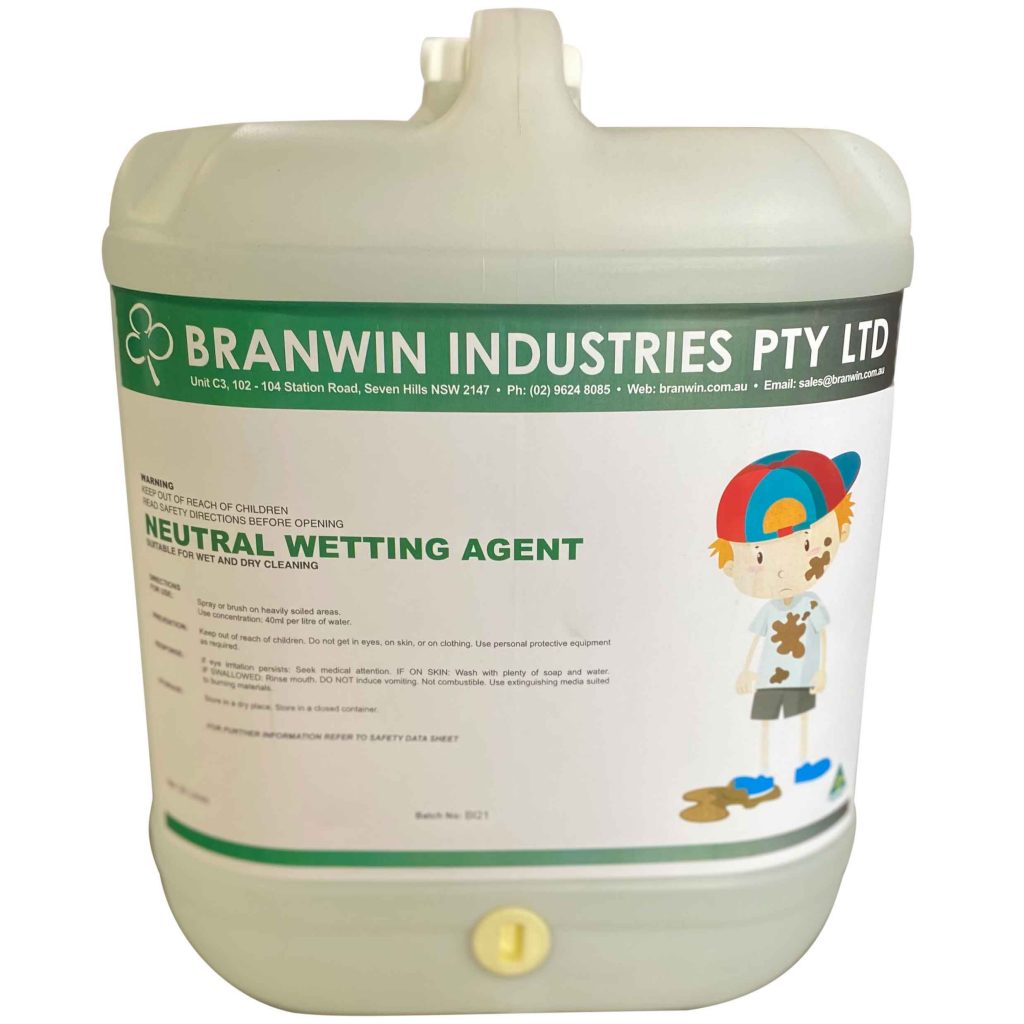 Neutral Wetting Agent 1 - Branwin Industries | Dry Cleaning Supplies Sydney