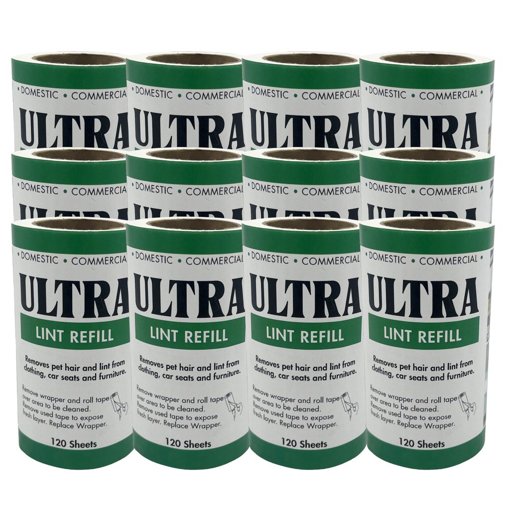 Ultra Lint Roller Refills - 12 Rolls - Branwin Industries | Dry ...